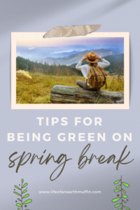 Tips & Tricks for Being Green on Spring Break!