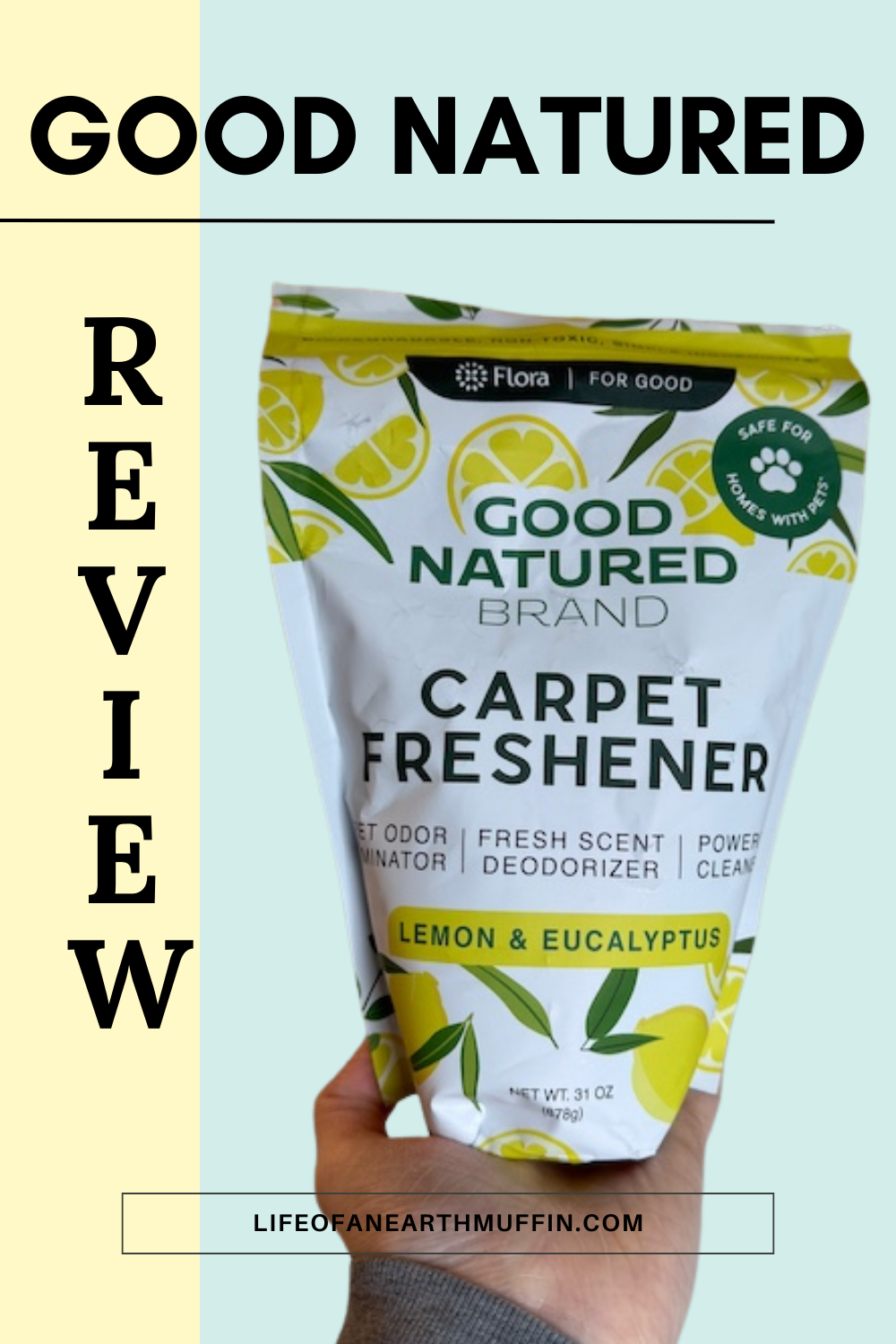 Good Natured Carpet Freshener Review - An Eco Way to Clean!